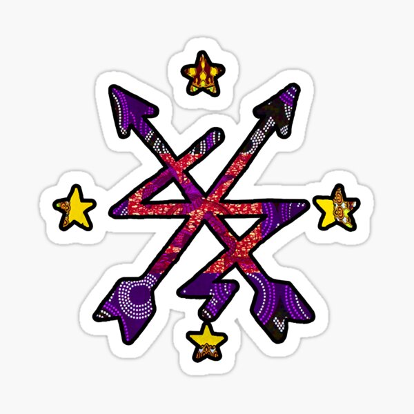 "Oya Veve Sigil " Sticker by JohnMitch83353 | Redbubble