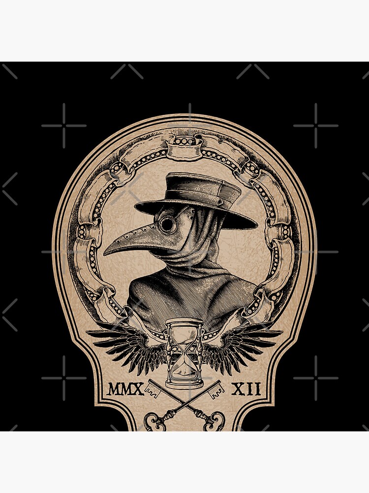 Vintage Plague Doctor 2022 Pin Button