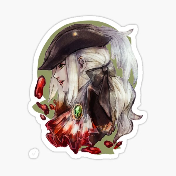 "Bloodborne Bloodborne video games" Sticker by ankensteino | Redbubble