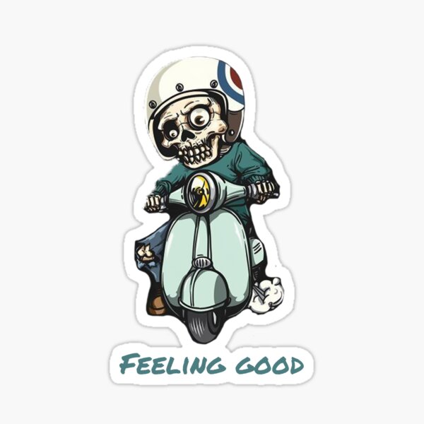 "Feeling Good" Sticker by TRshop29 | Redbubble