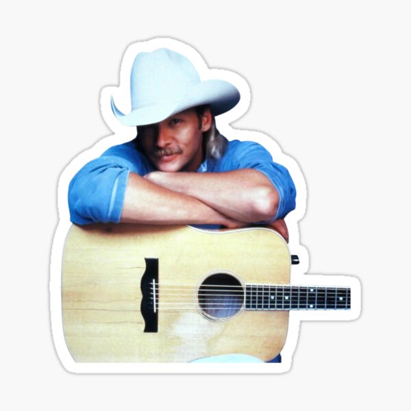 "Alan Jackson " Sticker for Sale by AlexisShop123 | Redbubble