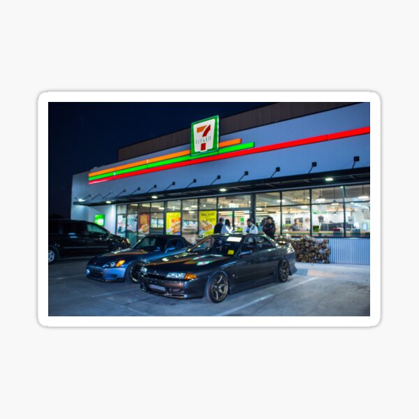 "JDM car meet" Sticker for Sale by Ripsphotography | Redbubble