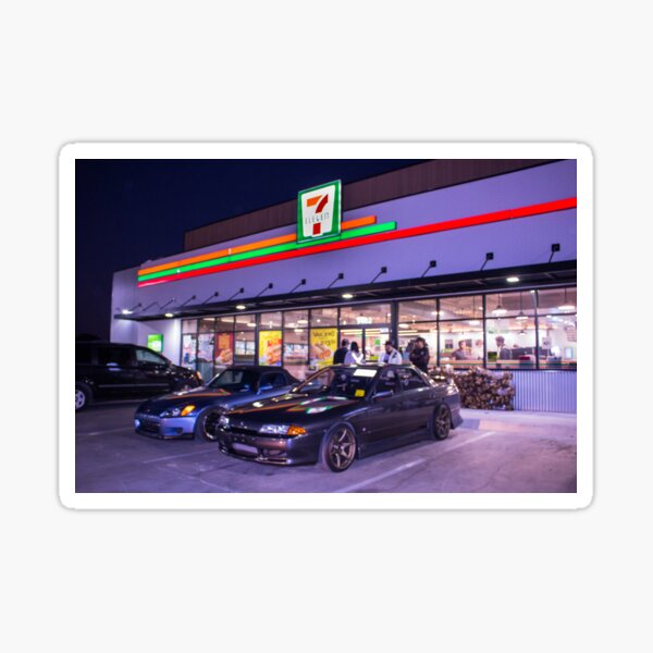 "JDM Car Meet" Sticker by Ripsphotography | Redbubble