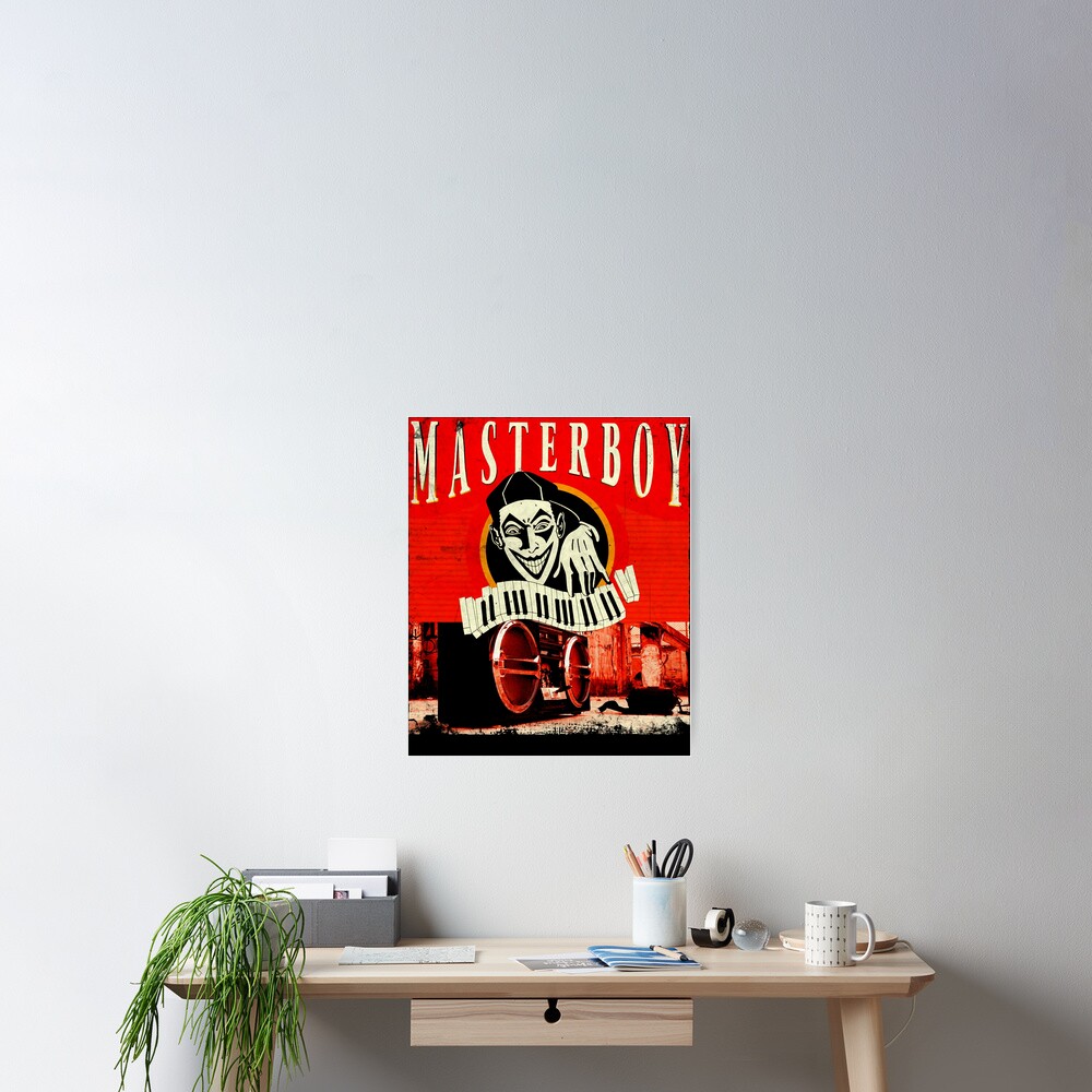 "Masterboy Distressed For Men And Women" Poster for Sale by ...