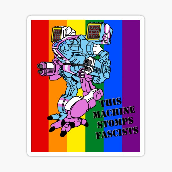 "Stomp With Rainbows" Sticker for Sale by EnbyKaiju | Redbubble