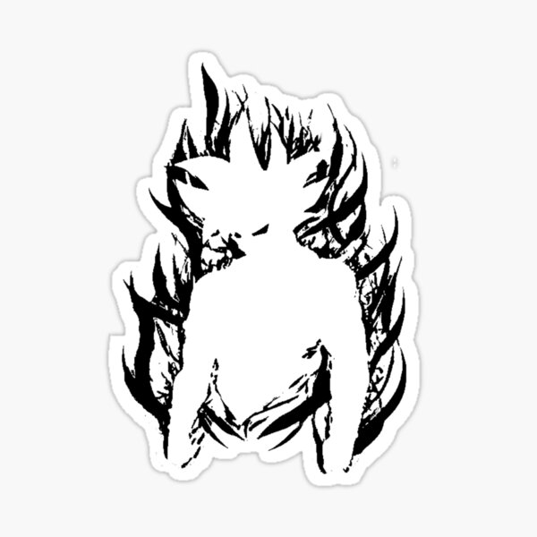 "anime rage" Sticker by dr-black | Redbubble