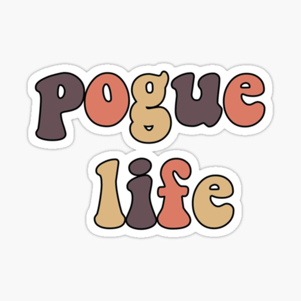 "Pogue life Fandom Outer Banks" Sticker by CaiMoaFGes | Redbubble