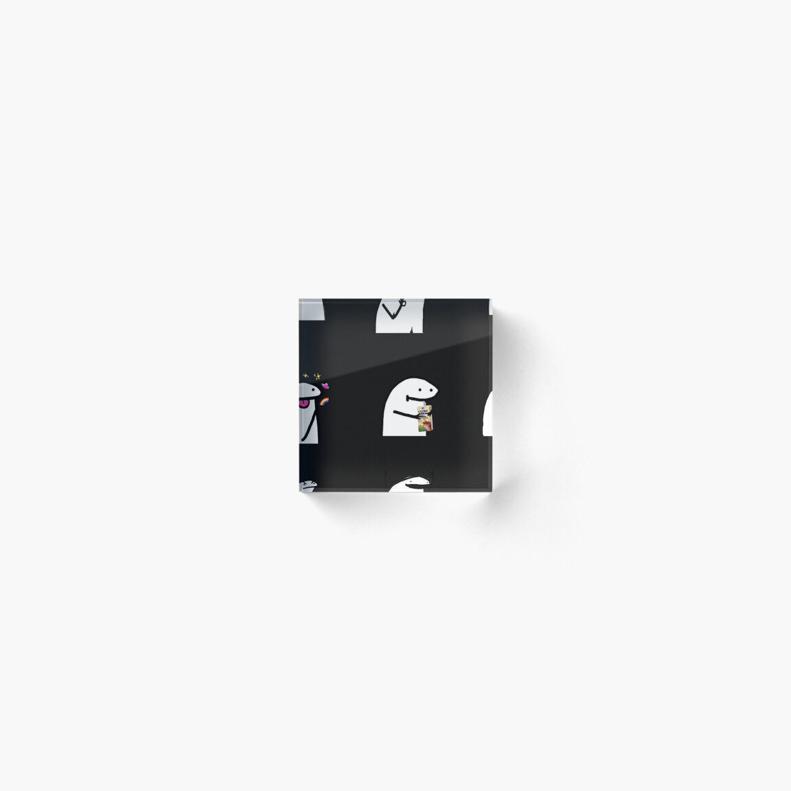 "Flork sticker set 8 Sticker flork flork" Acrylic Block for Sale by ...