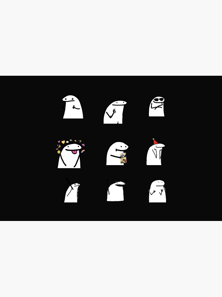 "Flork sticker set 8 Sticker flork flork" Zipper Pouch for Sale by ...