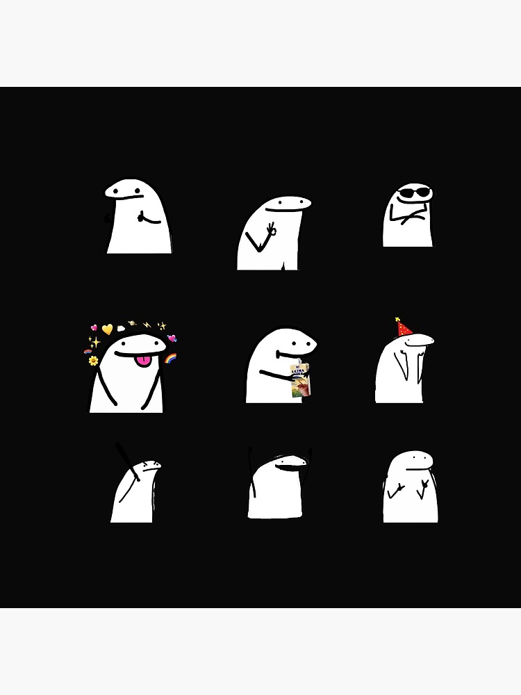 Cojín «Flork set de pegatinas 8 Pegatinas flork flork» de emilyg19pa ...