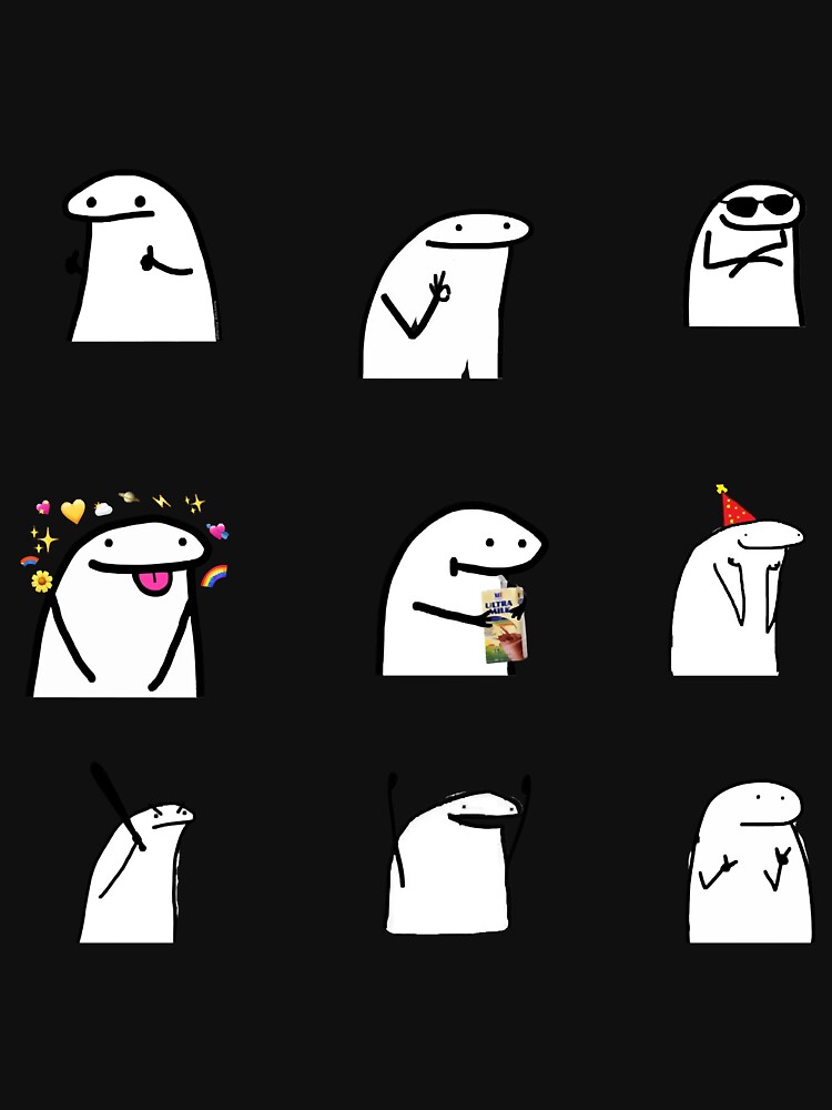 "Flork sticker set 8 Sticker flork flork" Lightweight Sweatshirt for ...