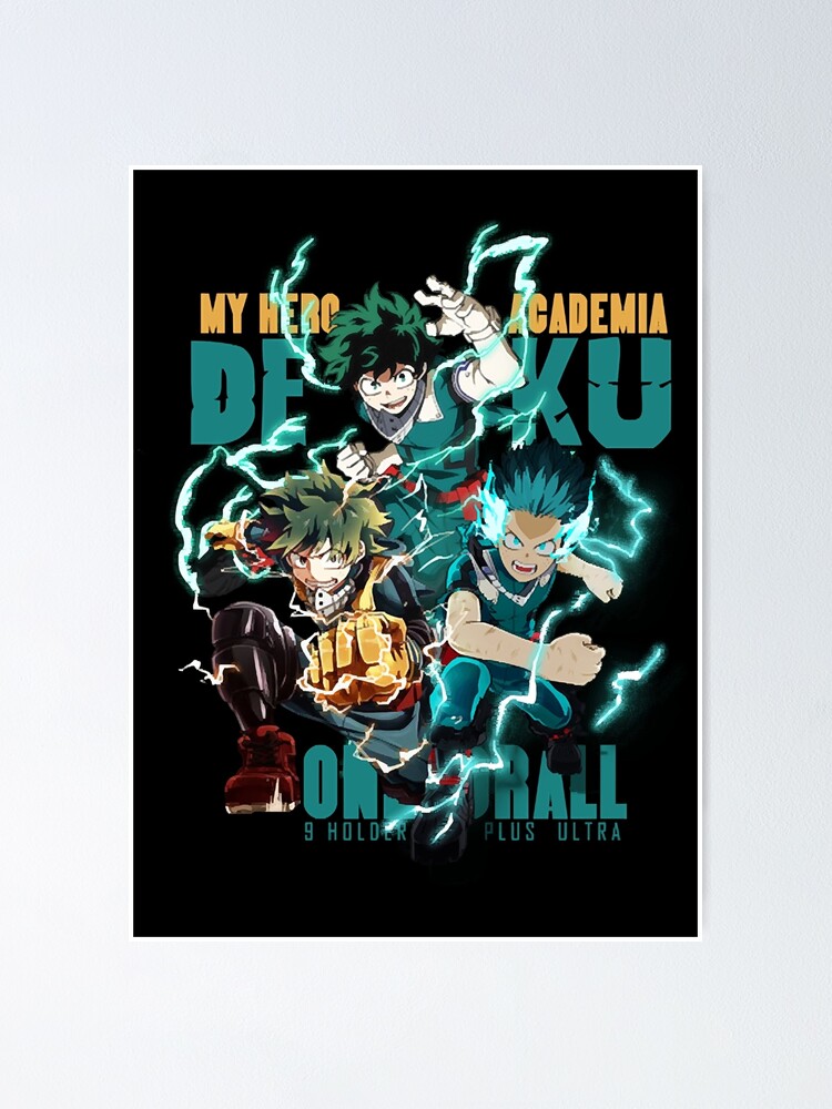 "Deku - my hero academia " Poster for Sale by JeffreyTh48291 | Redbubble