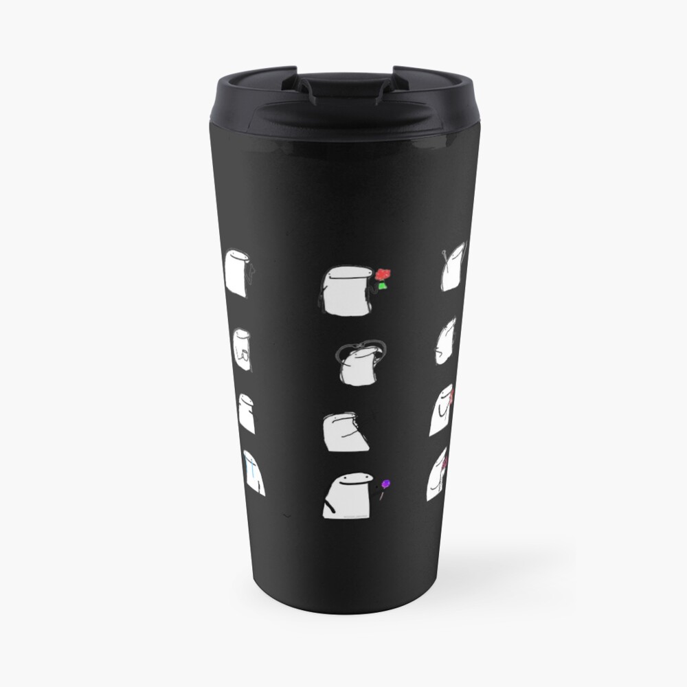 "Flork sticker set 12 Sticker flork flork" Travel Coffee Mug for Sale ...