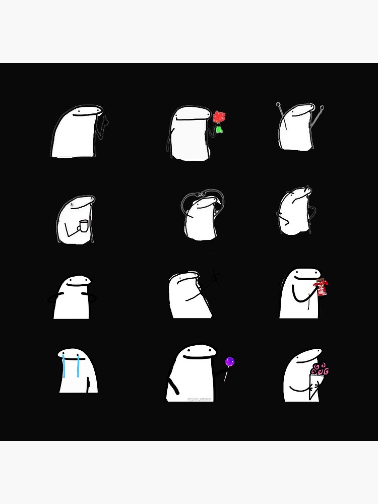 "Flork sticker set 12 Sticker flork flork" Acrylic Block for Sale by ...