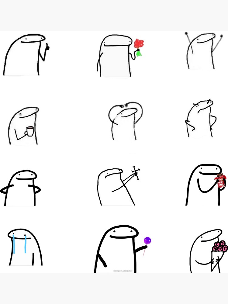 "Flork-Sticker-Set 12 Sticker-Flork-Flork" Magnet von emilyg19pa ...