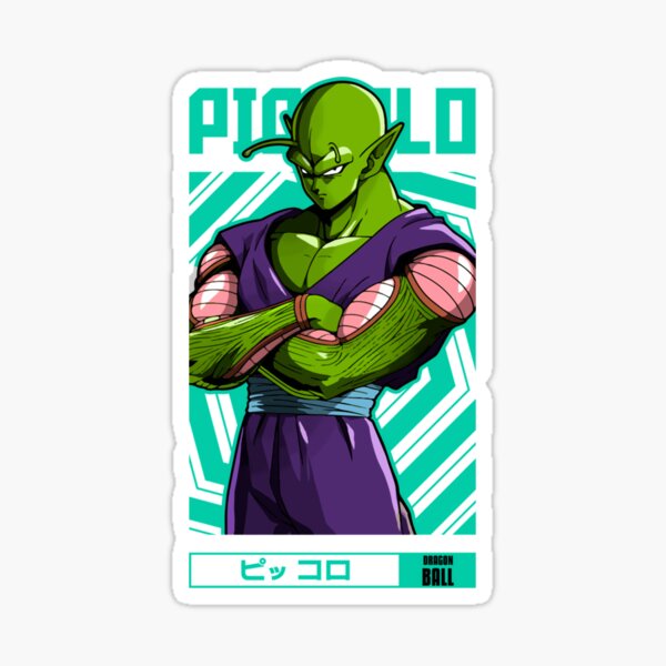 "Piccolo = DRAGON BALL Z = Anime Otaku Design" Sticker by DakotaNolan ...