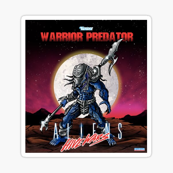 "Predator Warrior " Sticker by KellyRobi29496 | Redbubble
