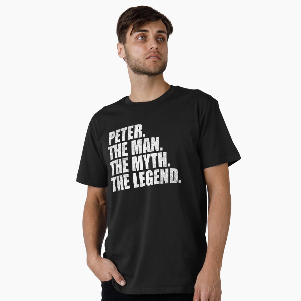 "Peter Name Peter The Man The Myth The legend" Sticker for Sale by ...