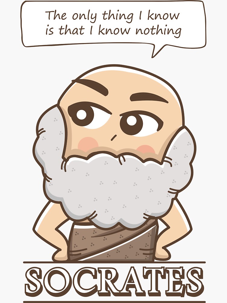 "Socrates" Sticker for Sale by AlexandarBelic | Redbubble