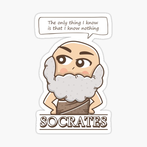"Socrates" Sticker for Sale by AlexandarBelic | Redbubble