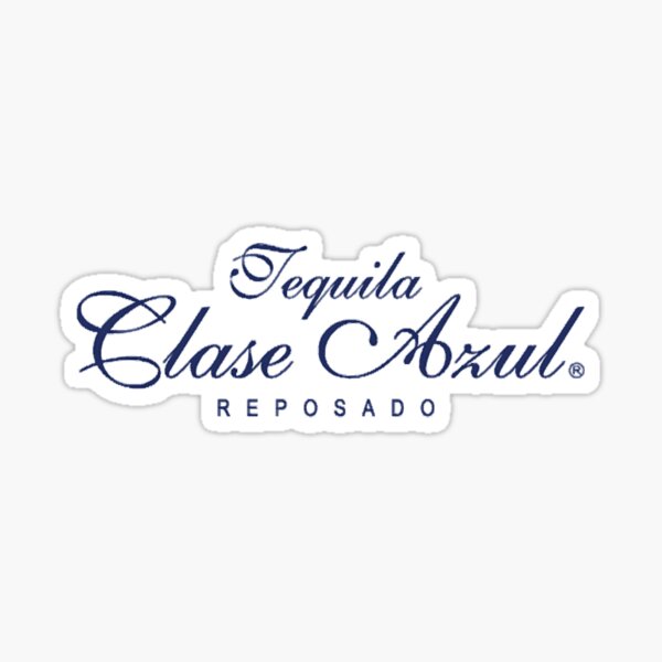 "Clase-Azul-Reposado Tequila Logo" Sticker by VivianLane | Redbubble
