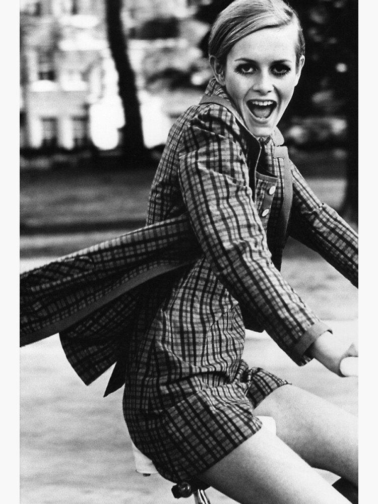 "Twiggy, Vogue July 1967" Poster for Sale by barbaramurpy | Redbubble