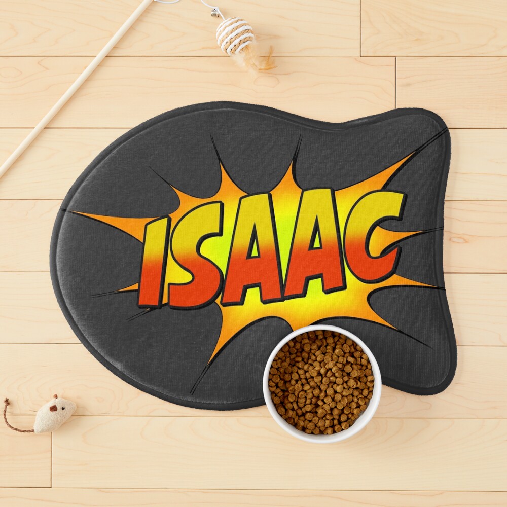 "Isaac" Sticker for Sale by rogue-design | Redbubble