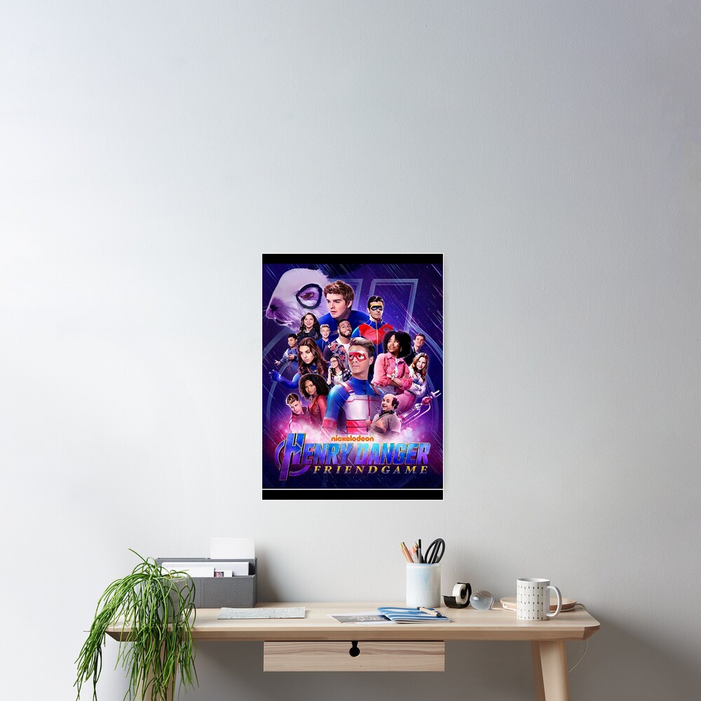 "Captain Henry and Kid Danger " Poster for Sale by DonnaRome83402 ...