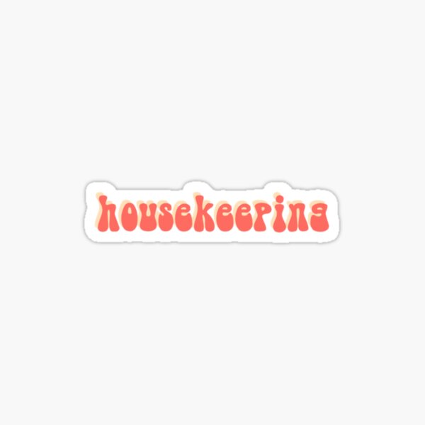 "outer banks JJ housekeeping" Sticker for Sale by AlbertoQuintero ...
