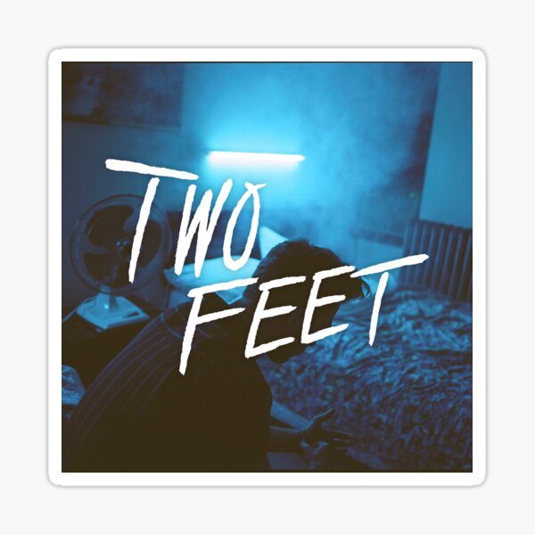 "Two Feet Aesthetic Photo" Sticker by TheSouthWind | Redbubble