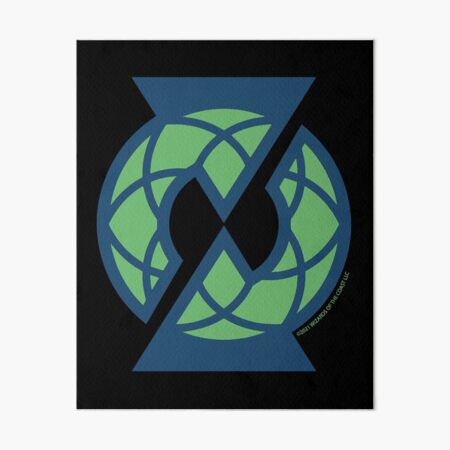 "Magic The Gathering Strixhaven Quandrix School Symbol" Art Board Print ...