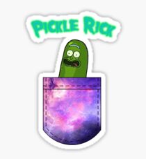 Pickle Rick: Stickers | Redbubble