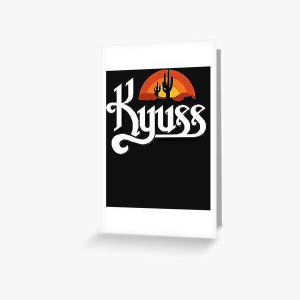 "Kyuss logo" Greeting Card by NaseehaBanu69 | Redbubble