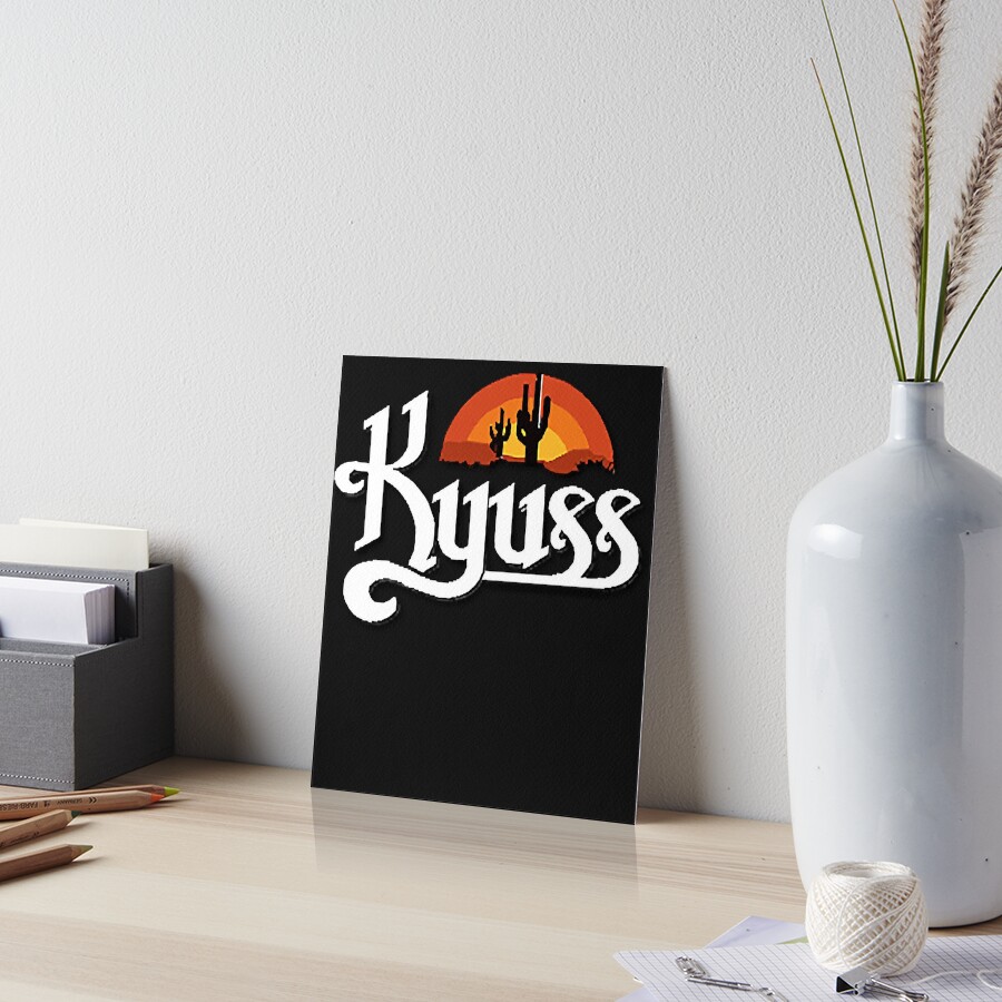"Kyuss logo" Art Board Print by NaseehaBanu69 | Redbubble