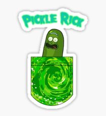 Pickle Rick: Stickers | Redbubble