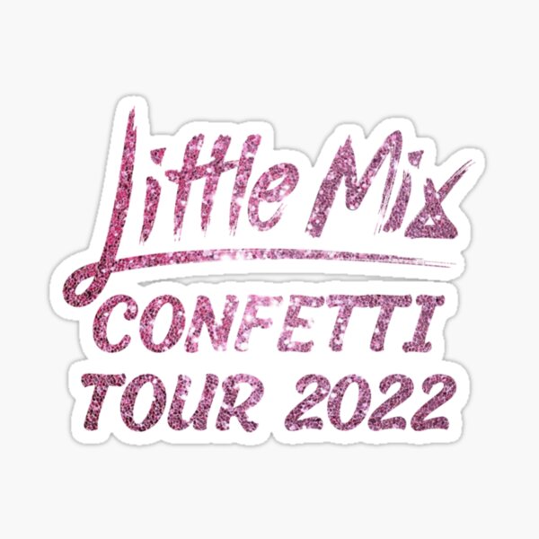 "Confetti tour little mix " Sticker by ViloaSilen | Redbubble