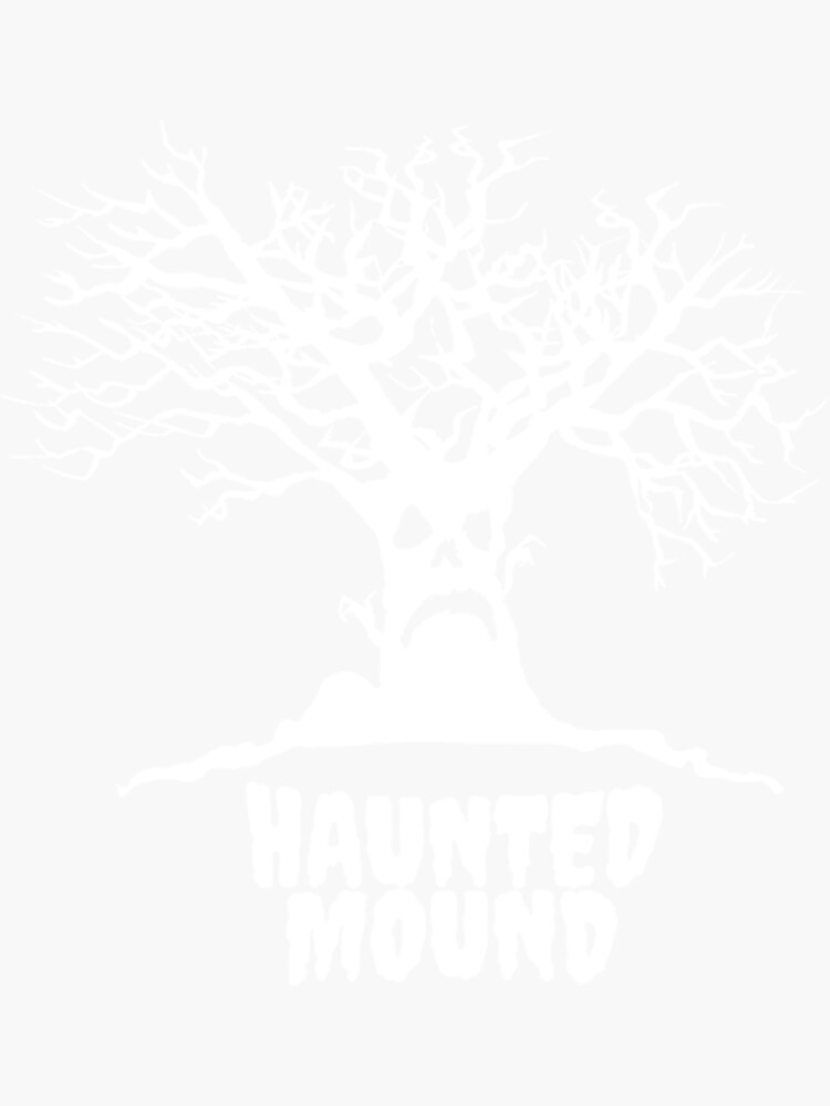 "Haunted Mound Tree" Sticker for Sale by bahlersepe | Redbubble