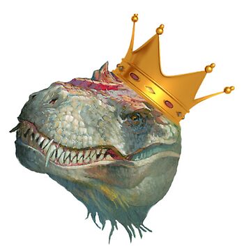 "Colossal Dreadmaw - KING" Sticker for Sale by Darkpingouin | Redbubble