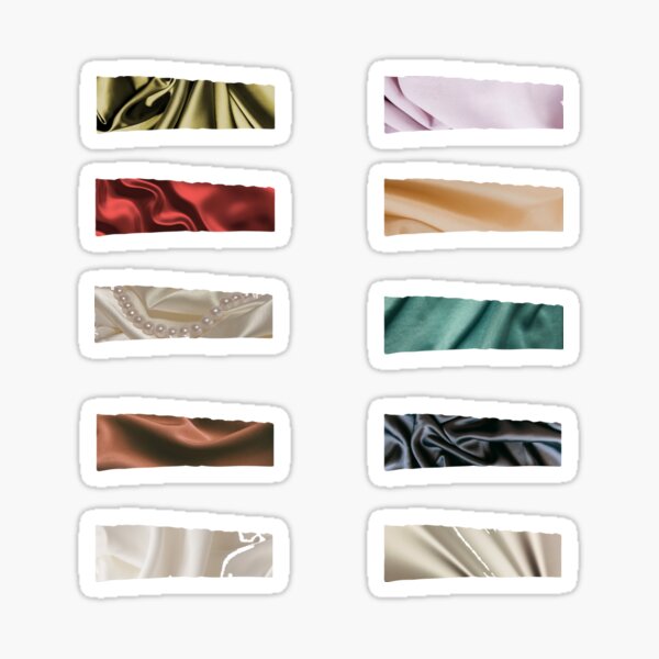 "Silk washi tape sticker pack" Sticker by beskrajem | Redbubble