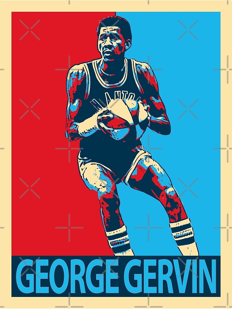 " George Gervin artwork 2022" Poster for Sale by CamillaDesign | Redbubble