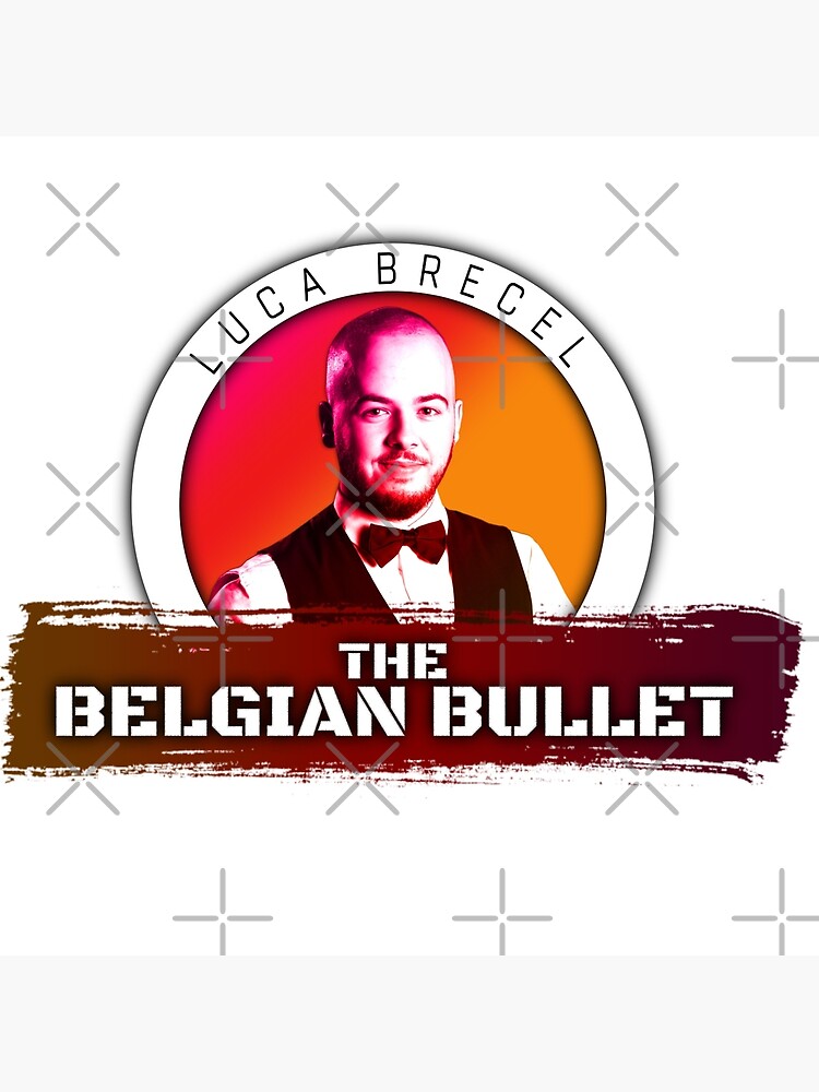 "Snooker - Luca Brecel The Belgian Bullet" Poster for Sale by MissPear ...