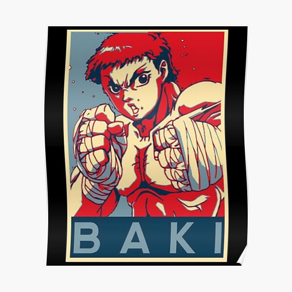 "Baki old Fan art High quality Yujiro Hanma Manga Gift" Poster by ...