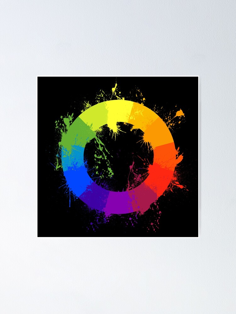 "Color wheel" Poster for Sale by seriousGEO | Redbubble