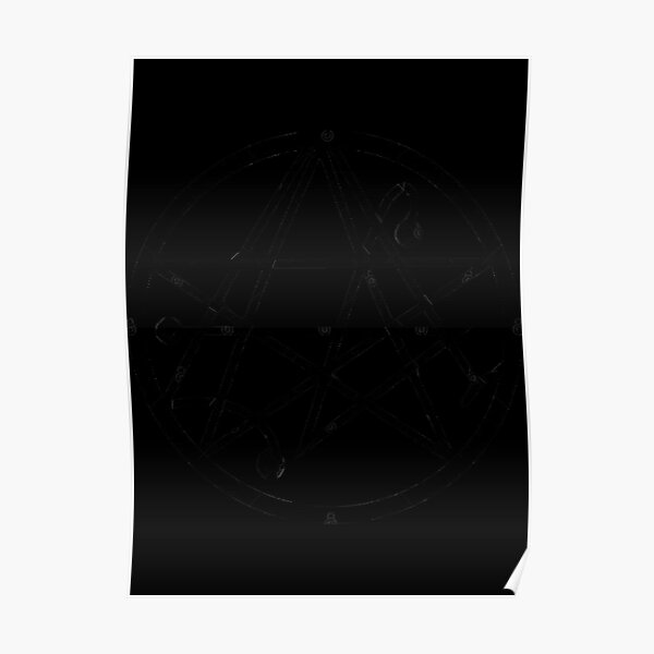 "Necronomicon Sigil Rune Occult magic lovecraft cthulhu " Poster by ...