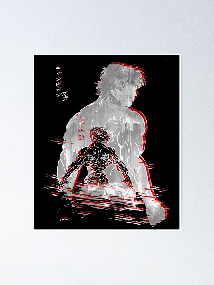 "Hanma BloodlineBaki The Grappler Yujiro Hanma" Poster for Sale by ...