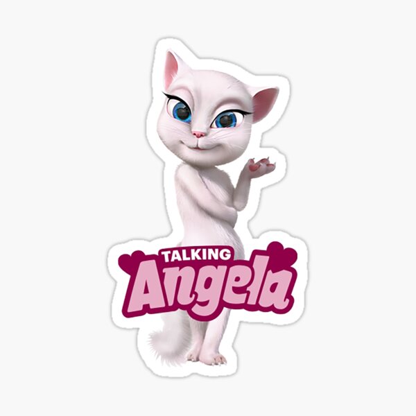"Angela" Sticker by cecakruwost | Redbubble