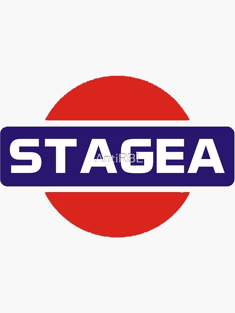 "Stagea Style Logo" Sticker by AntiRBL | Redbubble