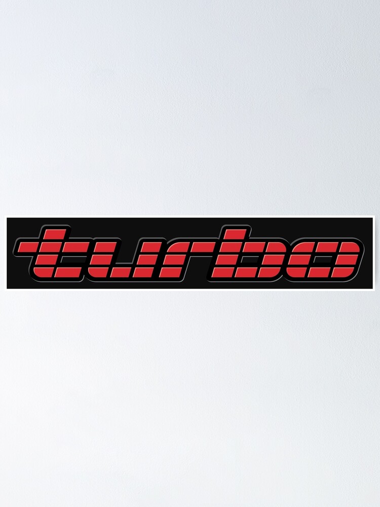 "VL TURBO " Poster for Sale by mtsala illustrations | Redbubble
