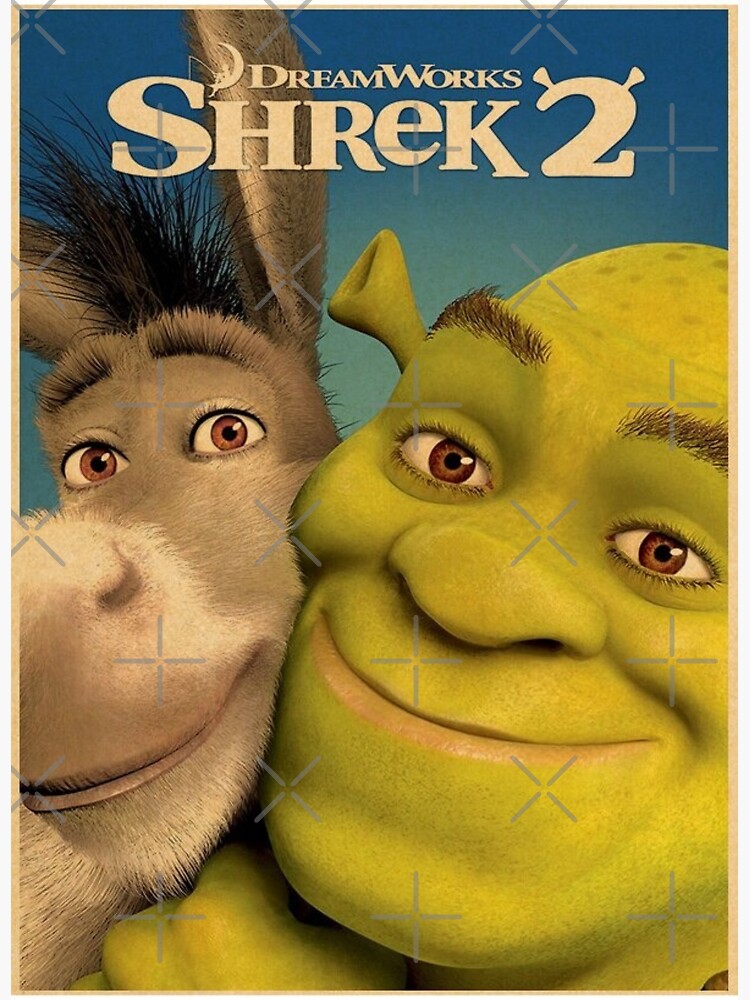 "Shrek poster " Poster for Sale by nanystarart | Redbubble