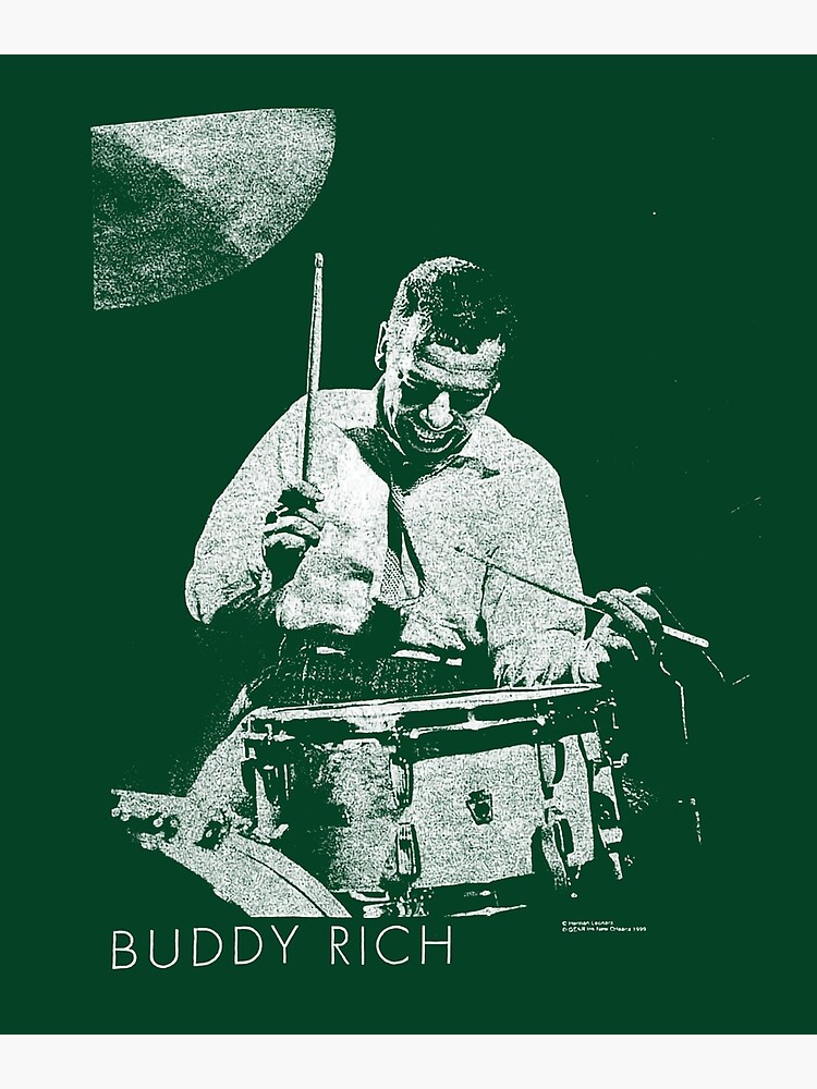 "Vintage 1999 Buddy Rich Gene Krupa Louie Bellson Neril Peart" Poster for Sale by YagamiDs ...